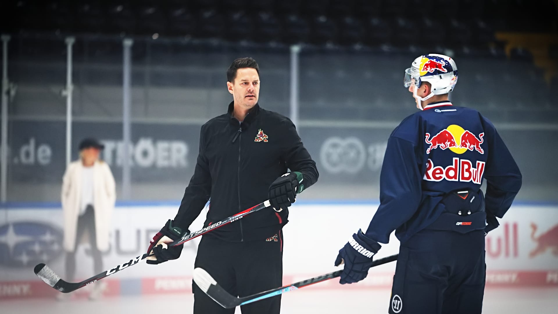 EHC Red Bull München: Kurtis Foster von den Arizona Coyotes zu Besuch